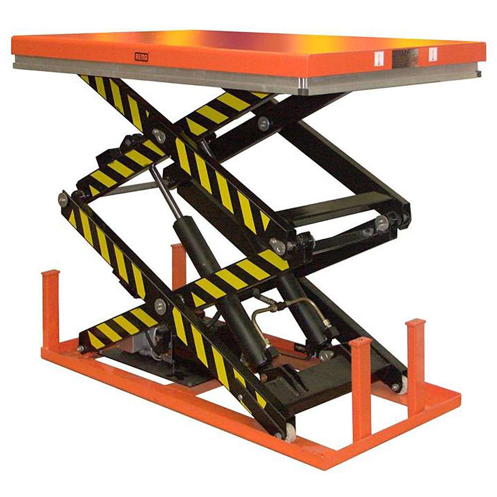 Doppelt-Scherenhubtisch "Rema® HSD" - bis 4000 kg