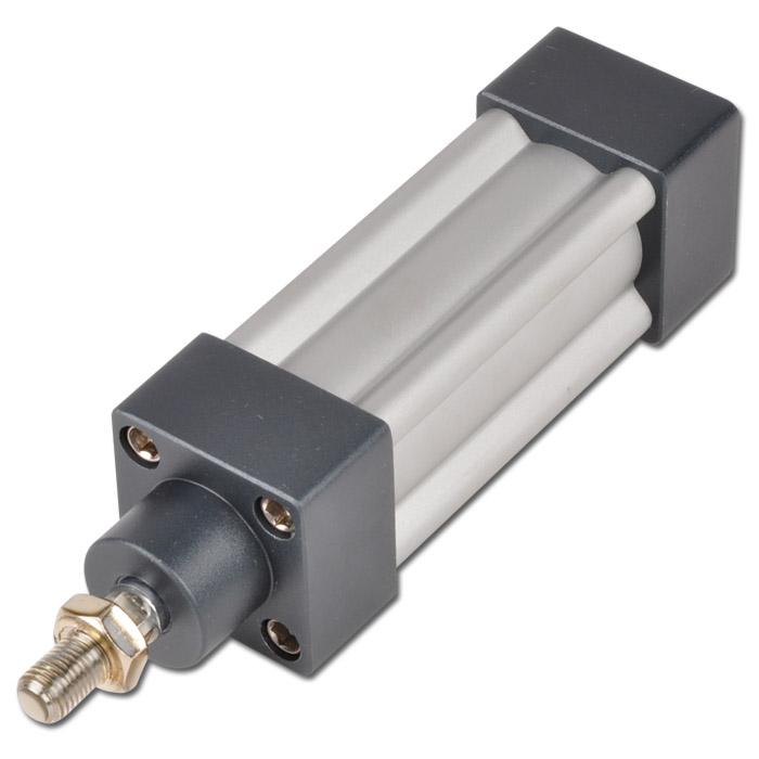 Pneumatikzylinder doppeltwirkend - ISO 15552 (ISO 6431) - verstellbare ...