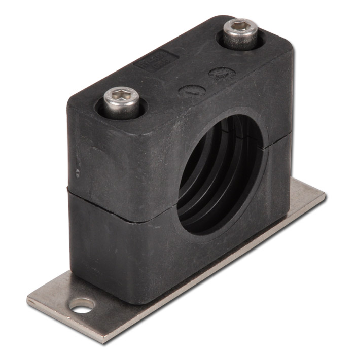 Rohrschelle - leichte Baureihe - Edelstahl